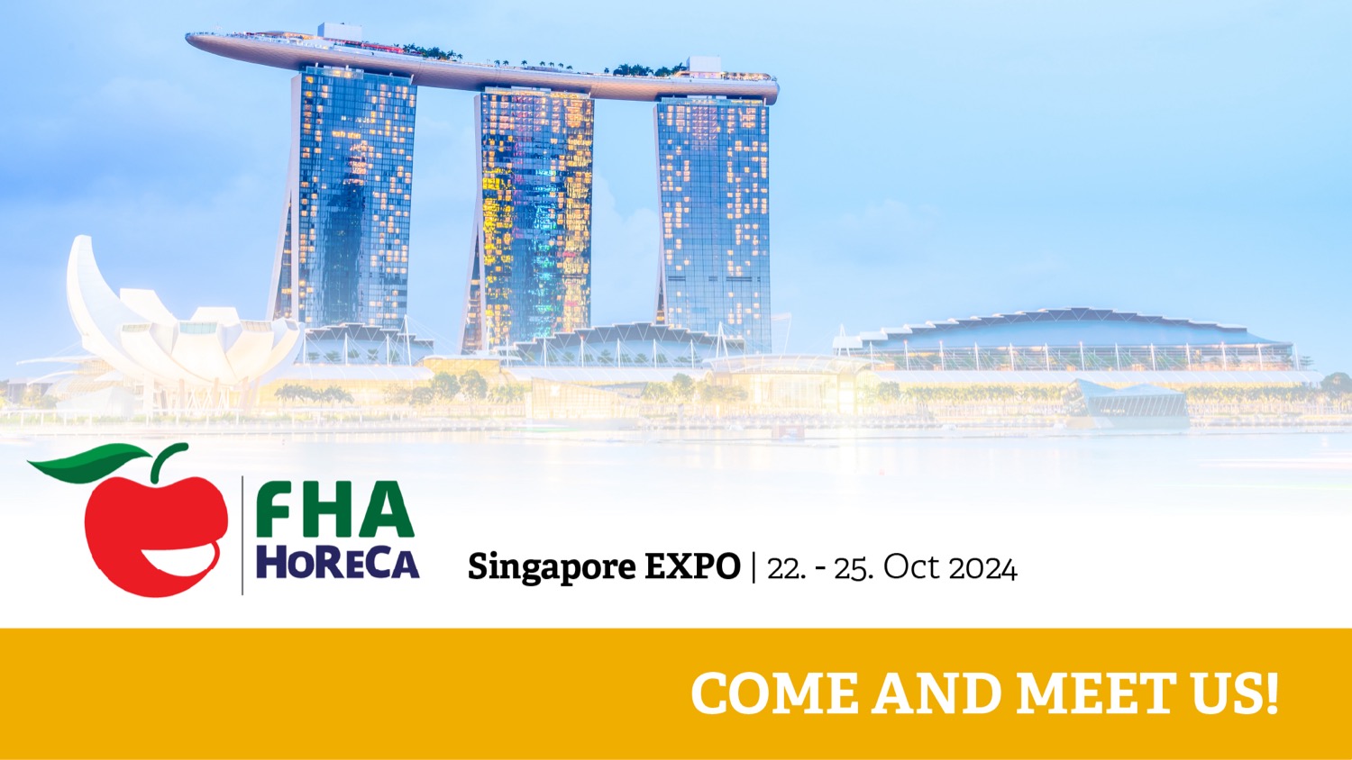 Trima exhibits at FHA HoReCa (Singapore, 22-25 October 2024) - Trima